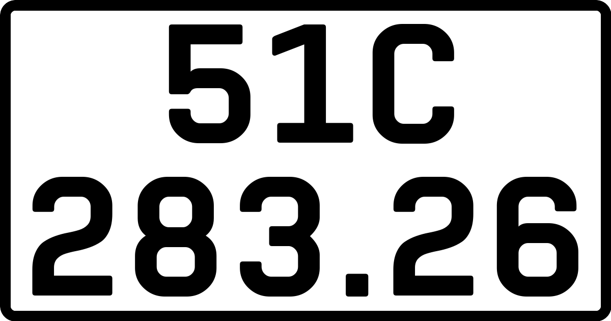 Tra cứu phạt nguội ô tô 51C-283.26 - BienSo.Com