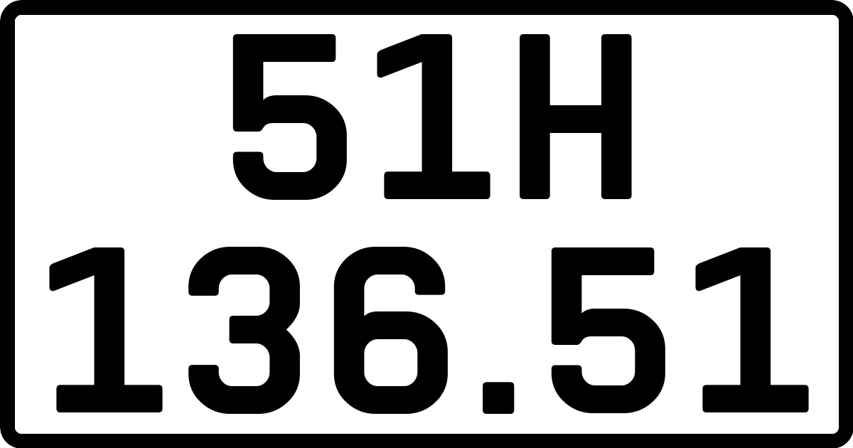 Tra cứu phạt nguội ô tô 51H-136.51 - BienSo.Com