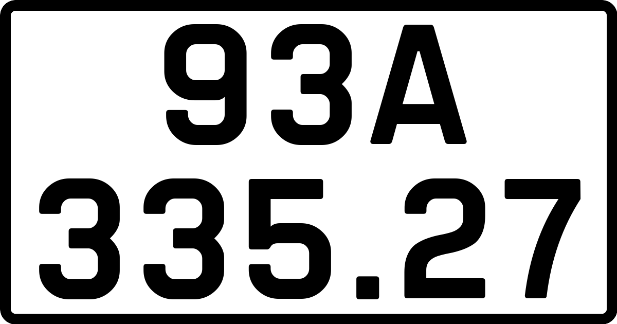 Tra cứu phạt nguội ô tô 93A-335.27 - BienSo.Com